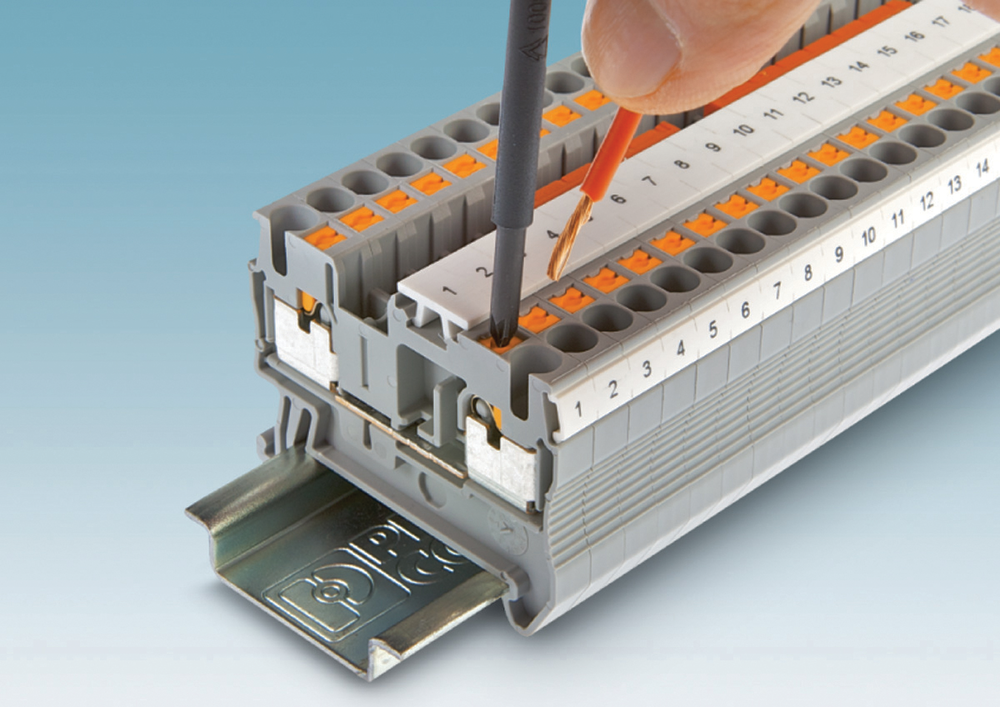 Phoenix Contact expands range of push-in terminal blocks | Mass Transit