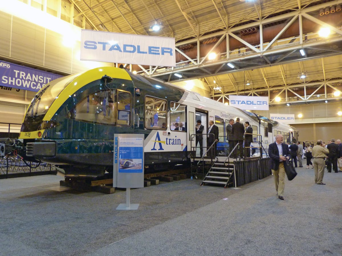 Stadler Showcases GTW DMU 2/6 | Mass Transit