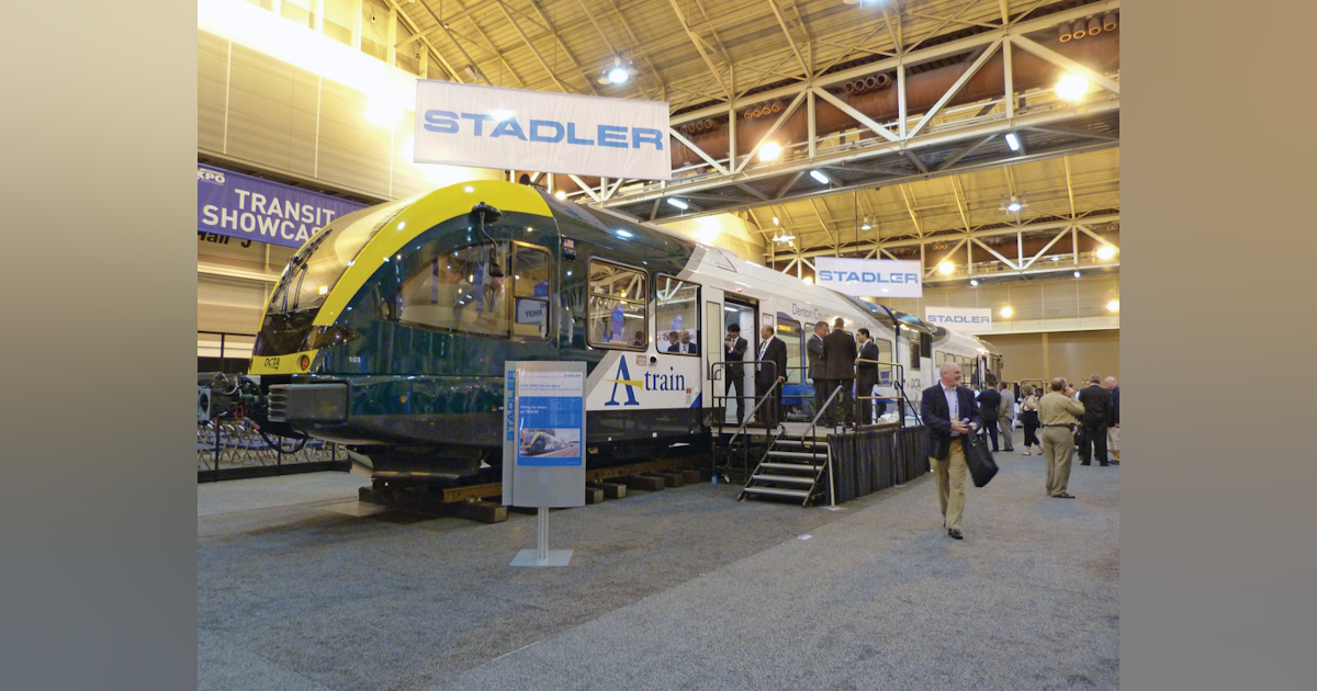 Stadler Showcases GTW DMU 2/6 | Mass Transit Stadler Showcases GTW DMU 2/6 | Mass Transit