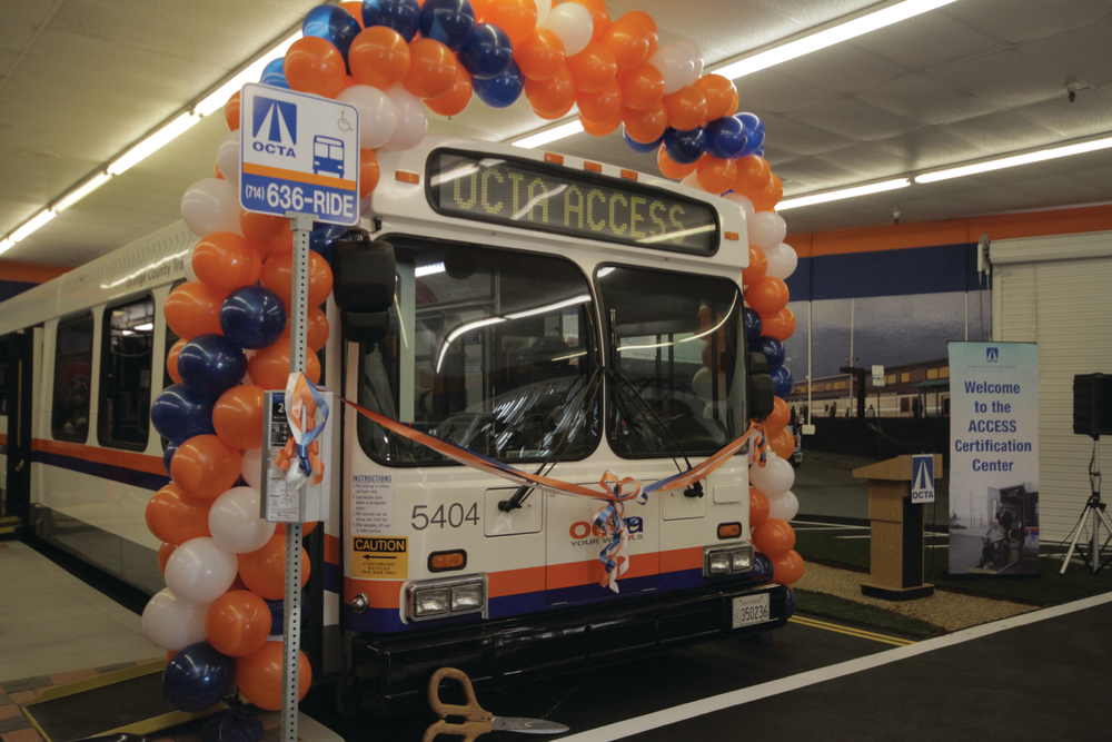 OCTA Unveils Indoor Transit Simulator To Aid Those With Disabilities ...