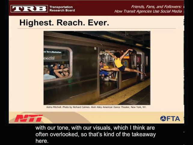 Friends, Fans and Followers: How Transit Agencies Use Social Media ...
