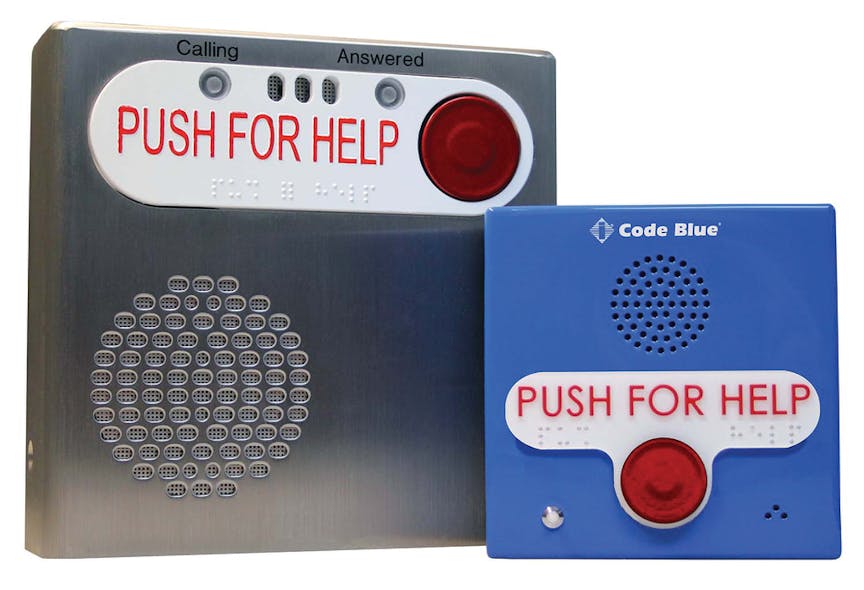 Code Blue unveils versatile, compact IP emergency speakerphones | Mass ...