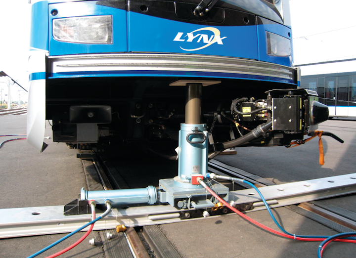 Portable Hydraulic Rerailing Equipment From: Railquip, Inc. | Mass Transit