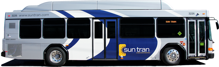 Sun Tran Introduces 5 CNG Buses | Mass Transit