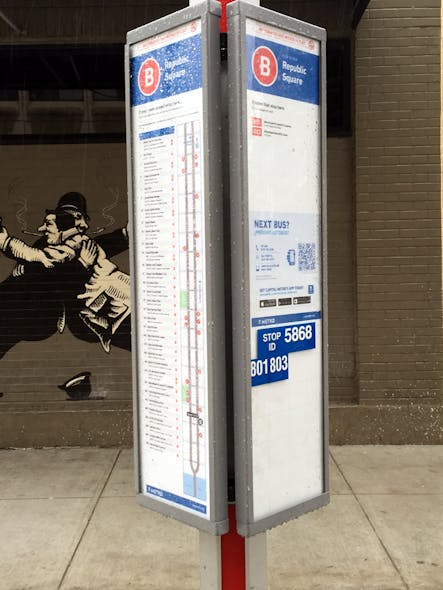 CHK Provides Wayfinding System Along MetroRapid Corridor | Mass Transit