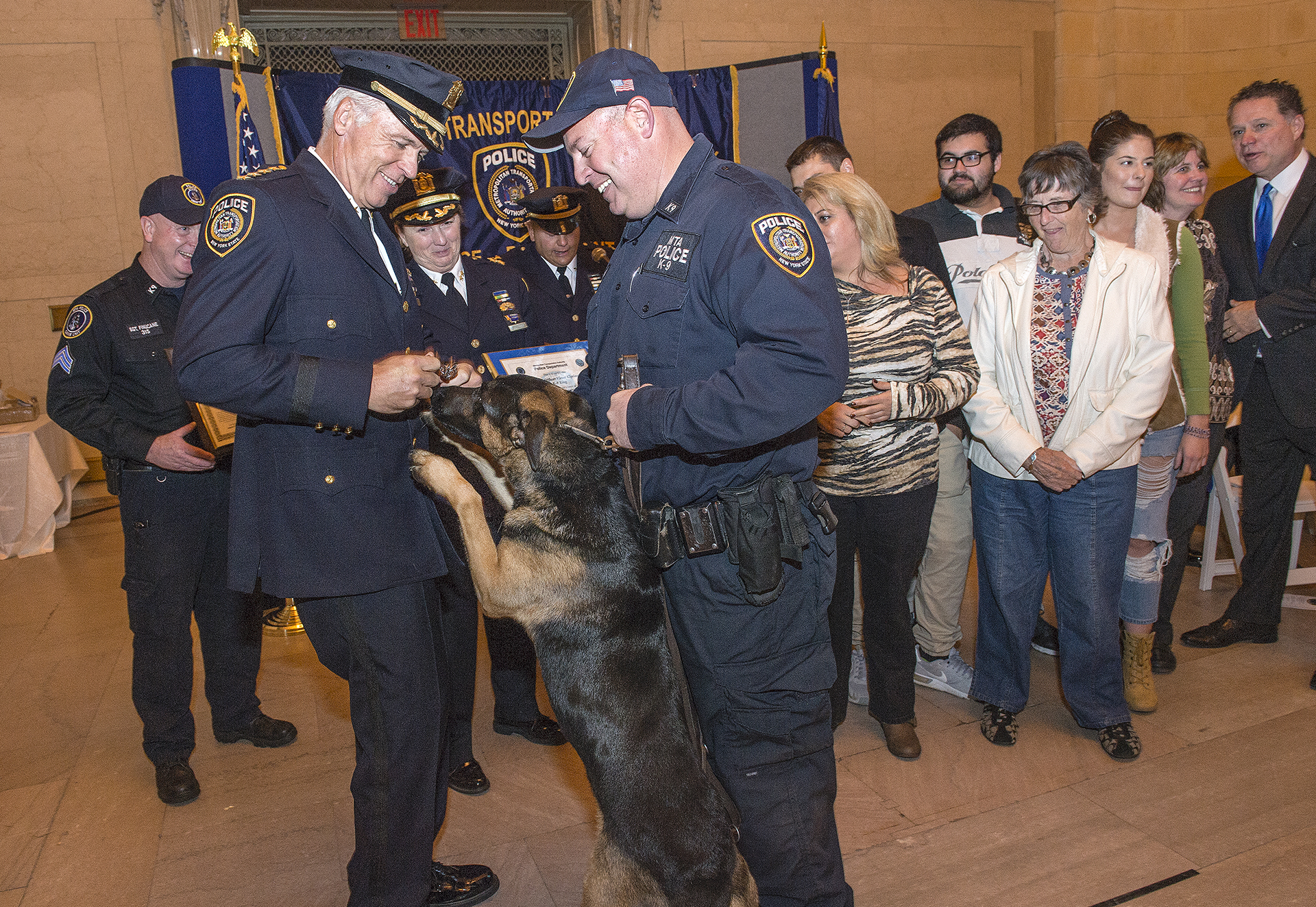 Nineteen Dogs Graduate from MTA Police Training | Mass Transit
