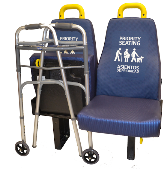 Priority Vinyl for Priority Seating | Mass Transit