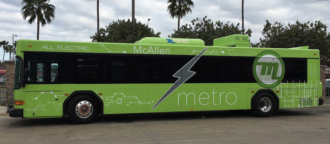 WAVE Technology Install Completed for City of McAllen Electric Buses ...