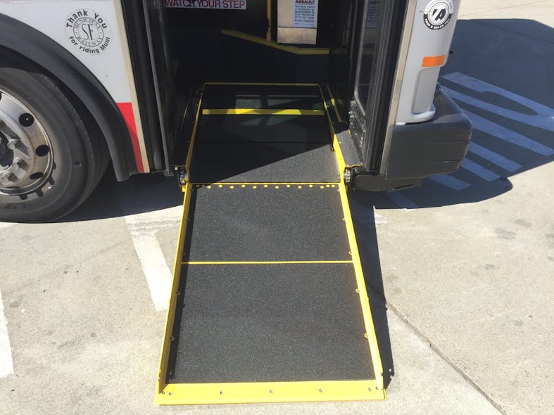 CCW Finalizes Installation of Ramps on SFMTA buses | Mass Transit