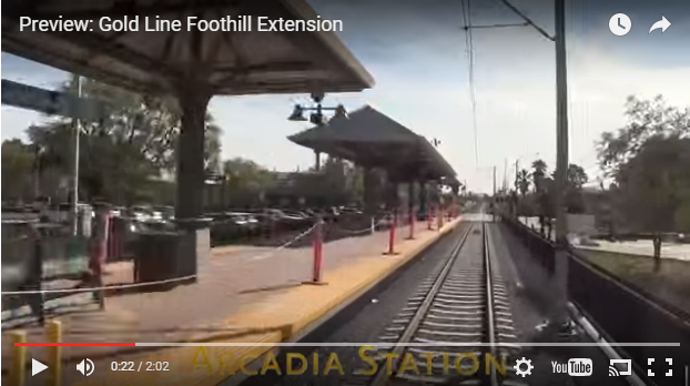 Preview: Gold Line Foothill Extension From the Operator’s Cab | Mass ...