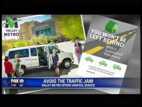 Fox 10 Takes a Ride with Valley Metro Vanpool Group | Mass Transit