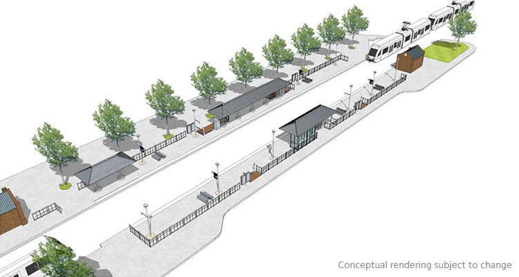 Gresham City Hall TriMet MAX Station to Get a New Look | Mass Transit