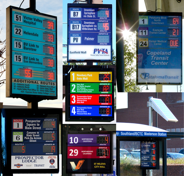 FleetWatch Digital Signs | Mass Transit