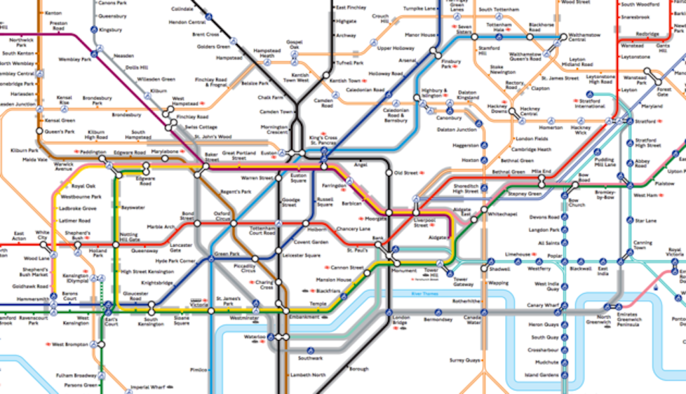 New TfL Map to Help People with Claustrophobia and Anxiety | Mass Transit