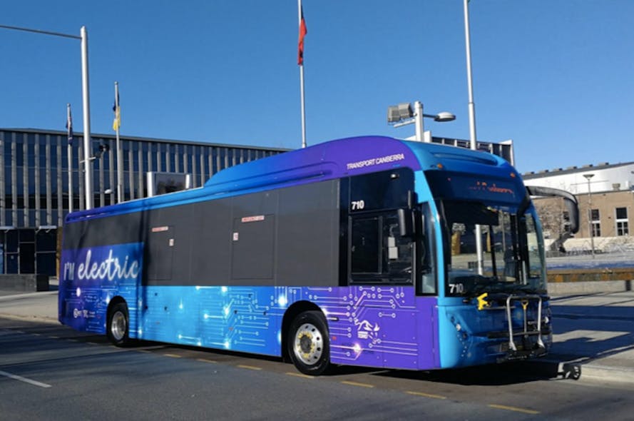 BYD’s Electric Bus Starts Service in the Australian Capital | Mass Transit