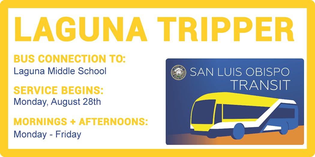SLO Transit to Offer New Laguna Tripper Bus Service | Mass Transit
