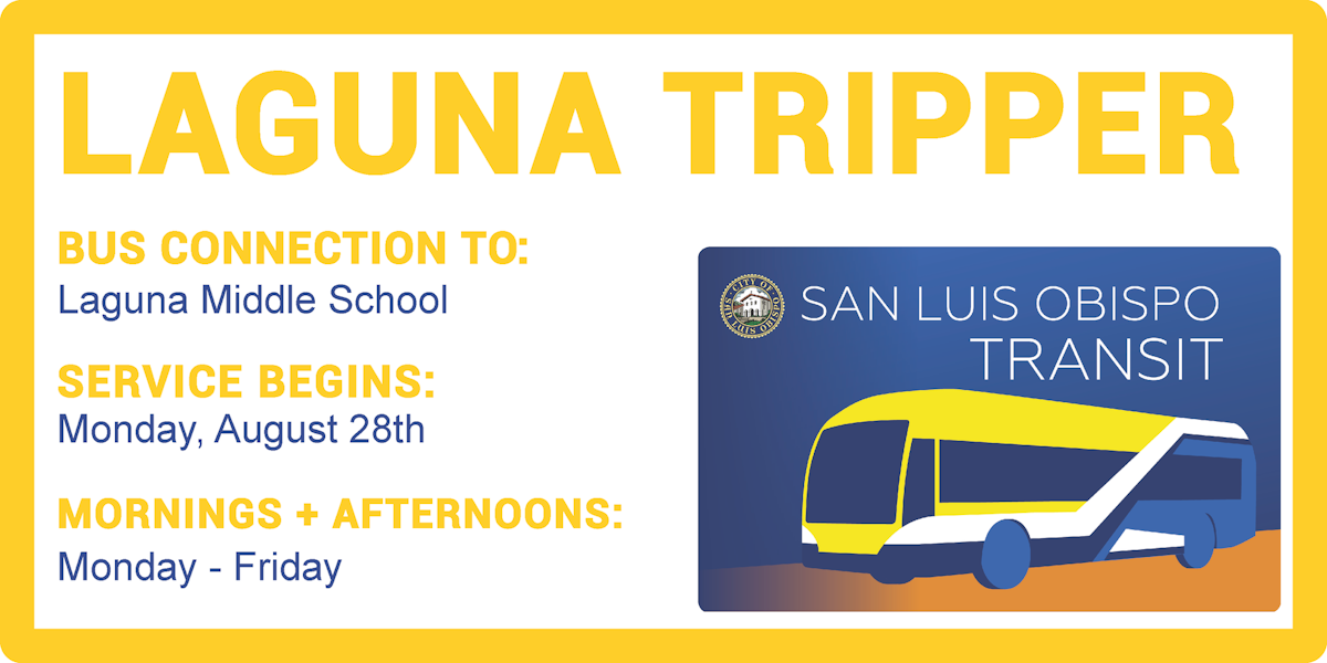 SLO Transit to Offer New Laguna Tripper Bus Service | Mass Transit