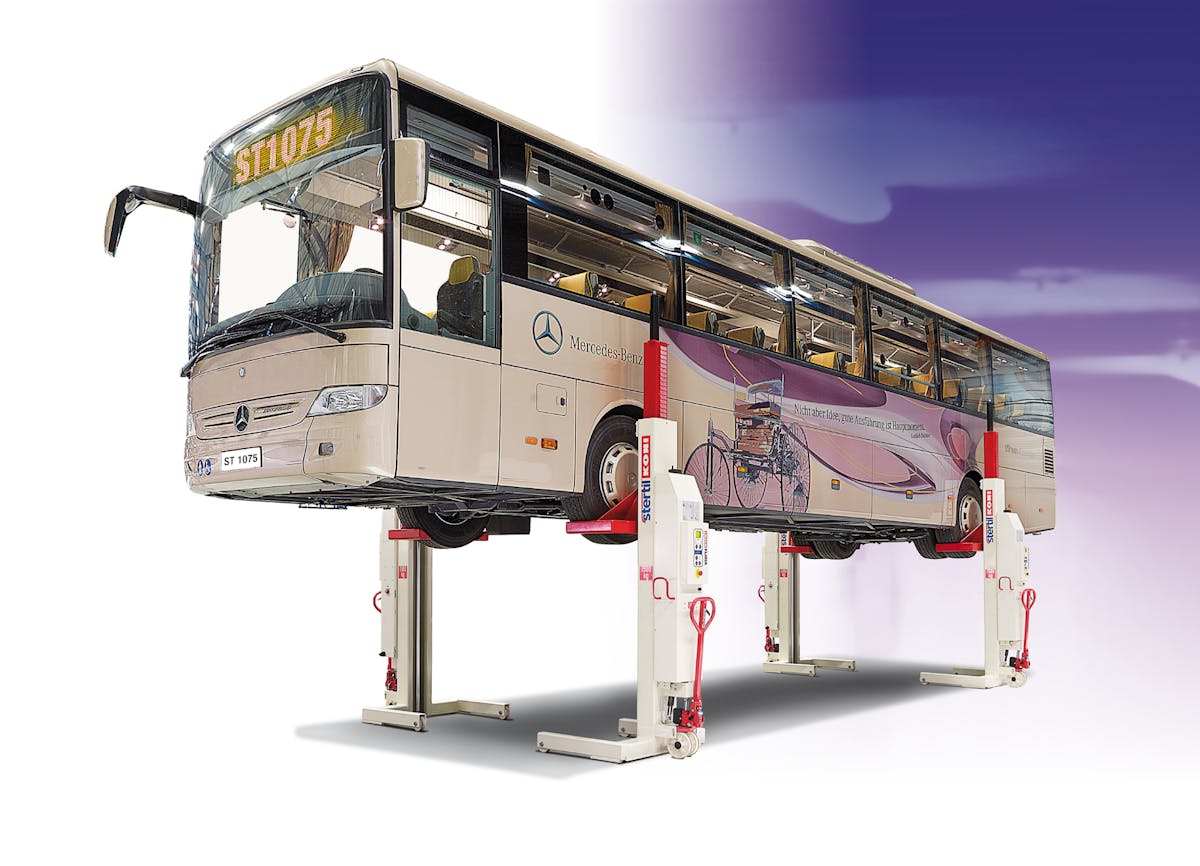 Mobile Column Lifts | Mass Transit