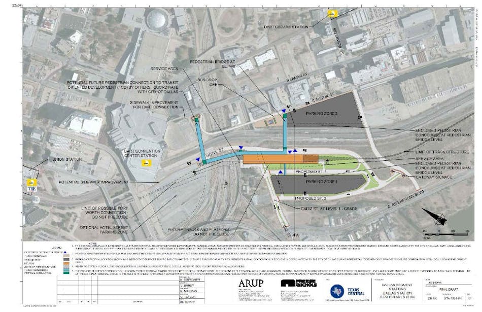 Texas High-Speed Train Unveils Passenger Station in Dallas | Mass Transit