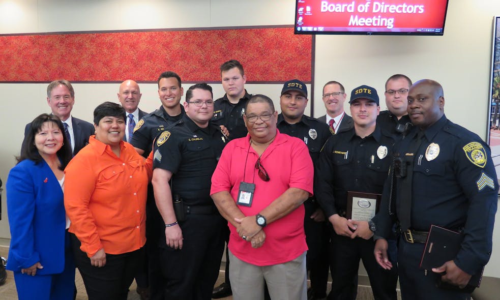 MTS Board Recognizes Heroic Actions by Transit Enforcement Personnel ...