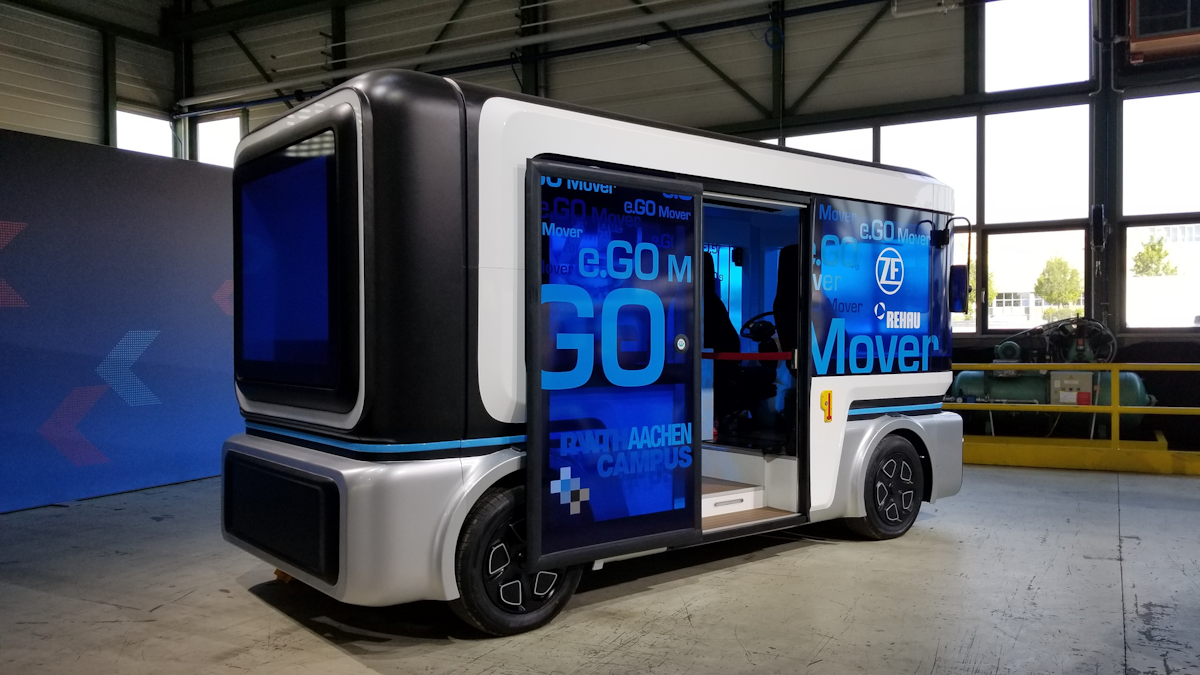 Autonomous and Electric: People Mover to Start Series Production in ...