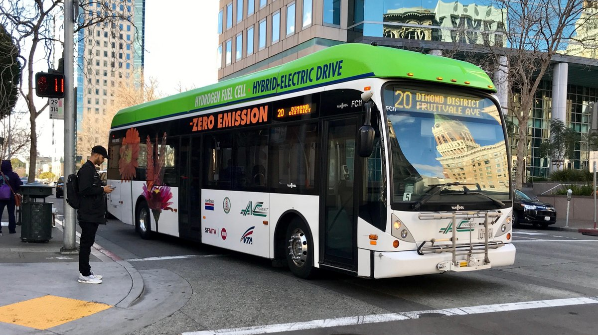 OCTA debuts hydrogen fuel cell buses and nation’s largest hydrogen ...