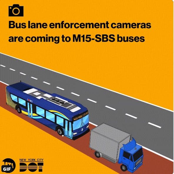 Automated bus lane traffic enforcement begins October 7 with new camera ...