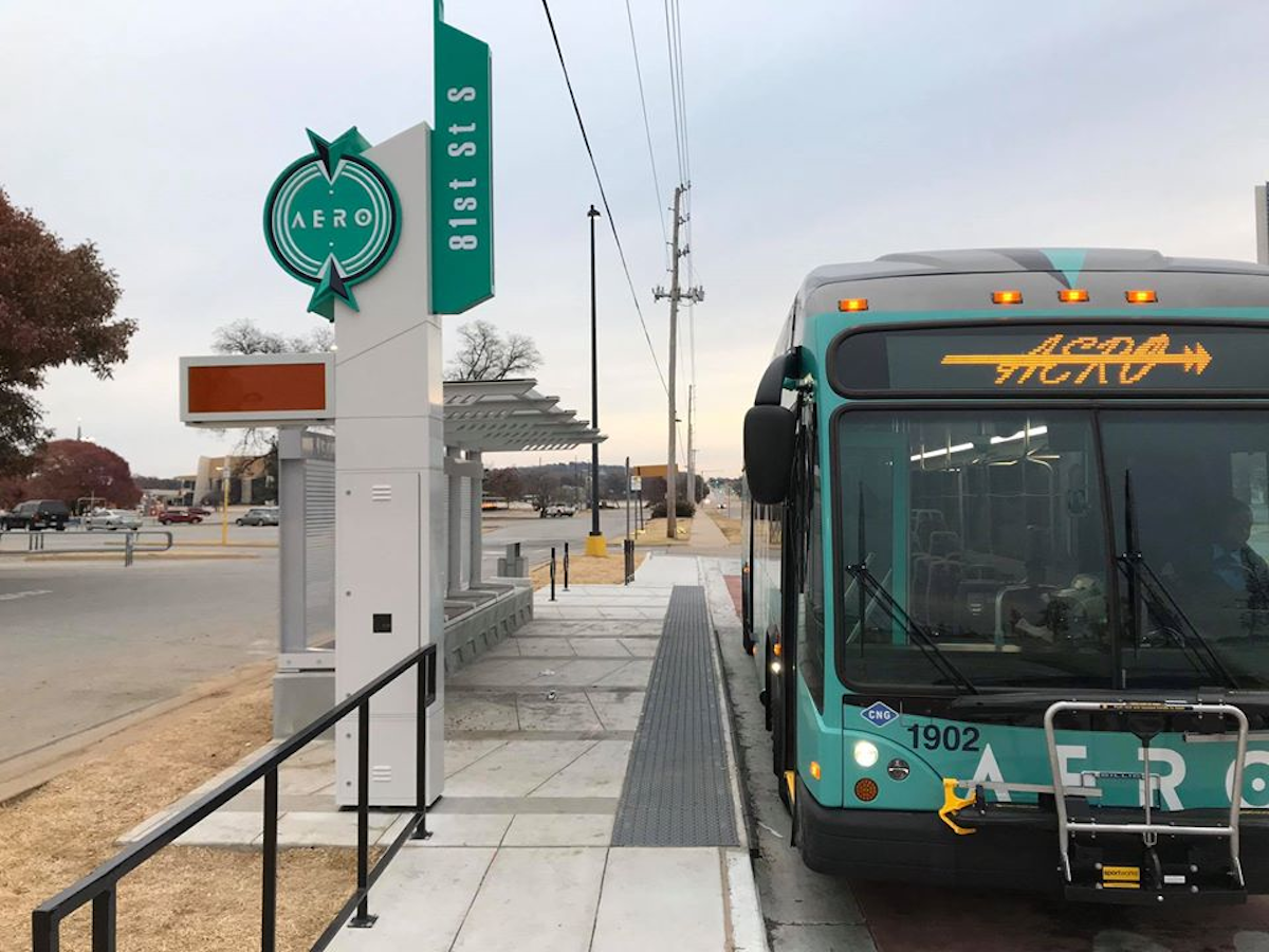 Tulsa Transit begins “beta” testing Aero BRT | Mass Transit