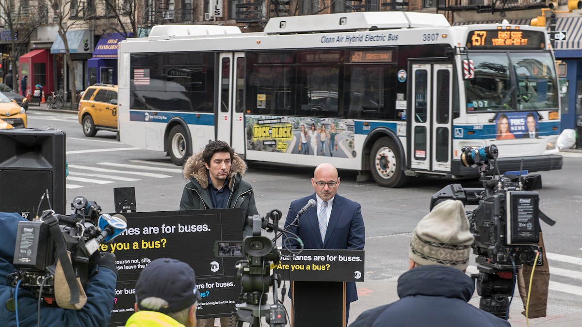 MTA bus-mounted camera program begins issuing bus lane violations on ...