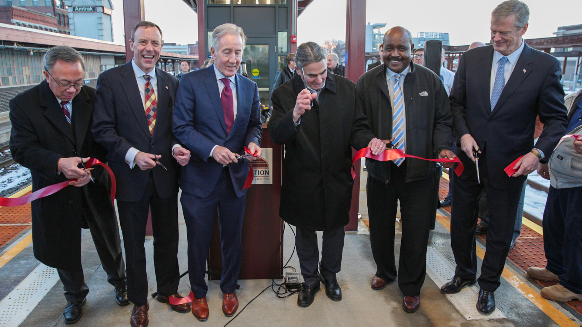 Officials celebrate “final link” to Springfield, Mass., Union Station ...