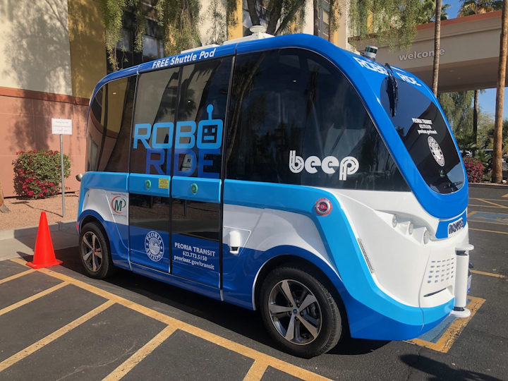 Beep announces autonomous shuttle expansion in Arizona | Mass Transit
