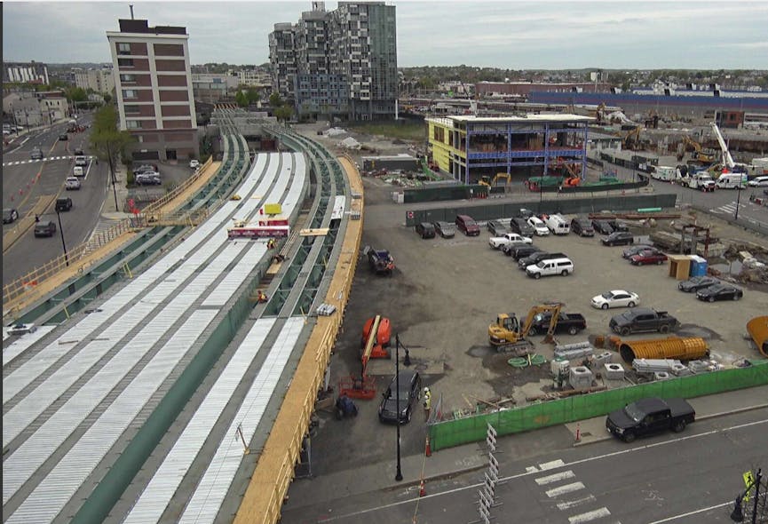 MBTA’s GLX begins demolition on section of Lechmere Viaduct | Mass Transit