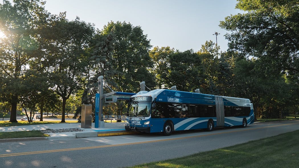 The Rapid begins service on the Laker Line | Mass Transit