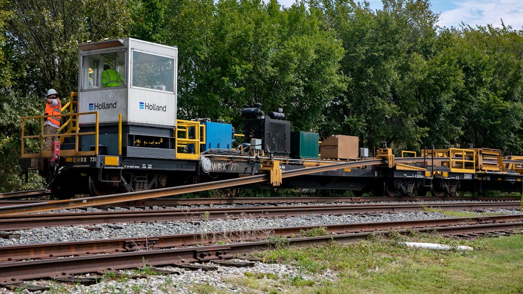 Rail arrives for DART Silver Line in Plano and Richardson | Mass Transit