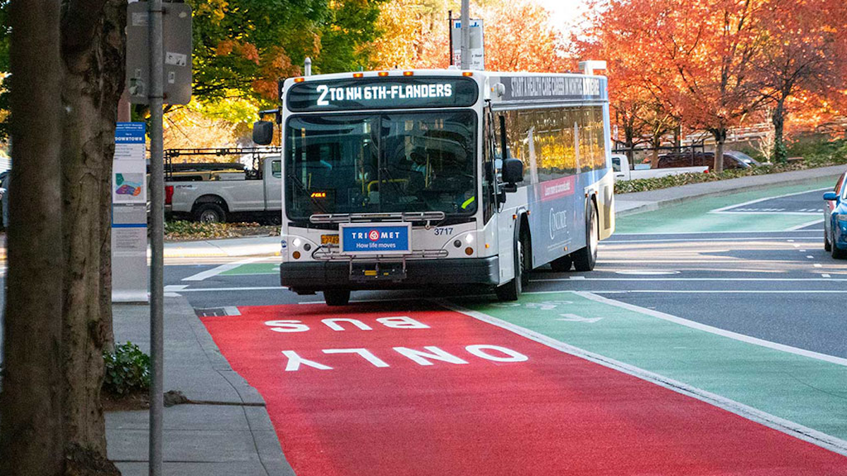 Faster buses helps TriMet ease congestion, provide a better ride ...