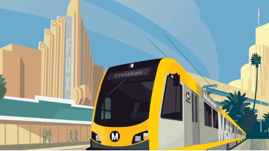 Green Line Metro Los Angeles