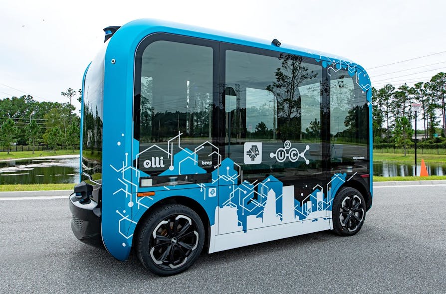JTA receives first Olli 2.0 autonomous vehicle in the U.S. | Mass Transit