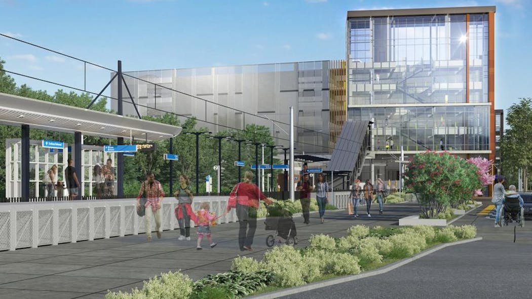 Work ramps up on Sound Transit's Downtown Redmond Link Extension | Mass ...