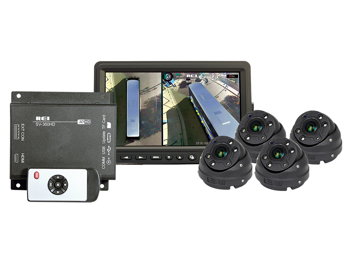 3D 360˚ HD Surround View Camera System From: REI | Mass Transit