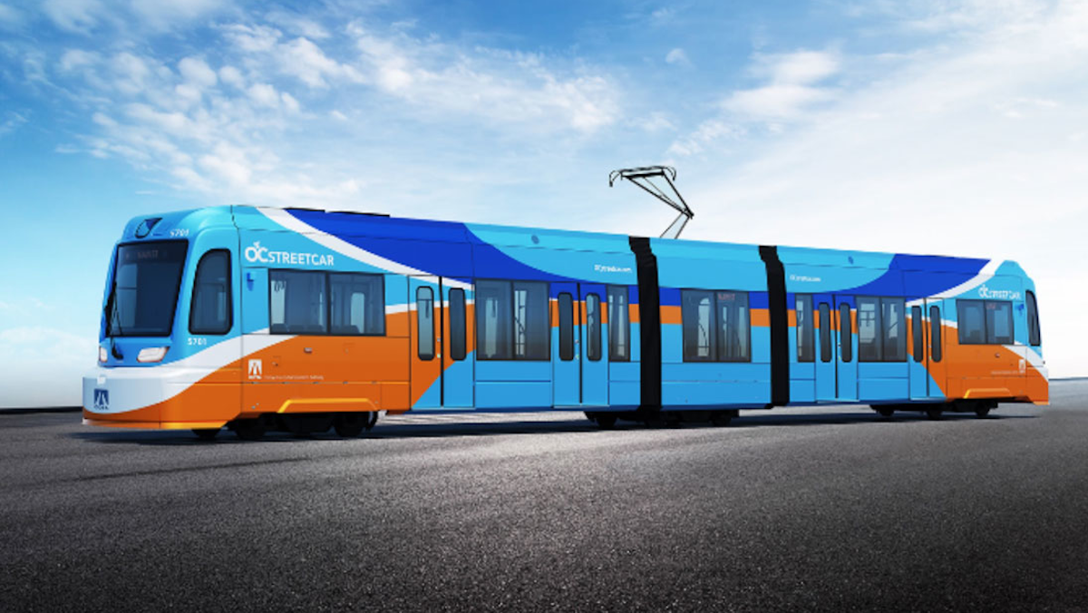 OCTA’s first OC Streetcar rail set into Santa Ana Street | Mass Transit