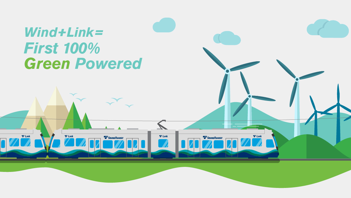 Sound Transit light-rail trains now run on clean energy | Mass Transit