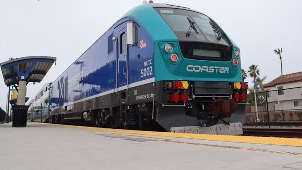NCTD rolls out new COASTER locomotives and overhauled coaches | Mass Transit