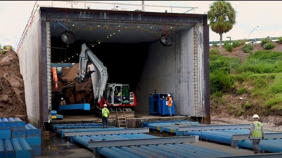 Brightline to construct rail underpass under highway system using ...