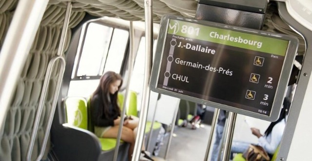 On-board LCD Multimedia display | Mass Transit