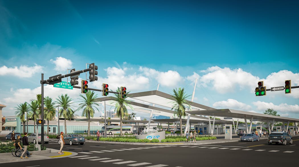 PSTA's new Clearwater transit hub gets wave of support | Mass Transit