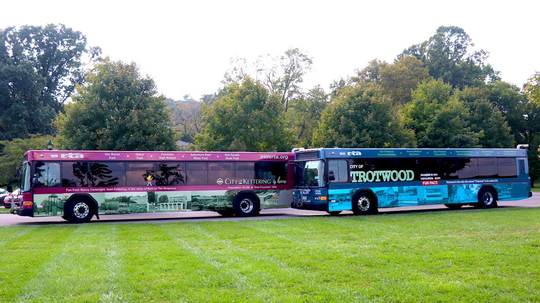 Greater Dayton RTA unveils first two community buses as part of new ...