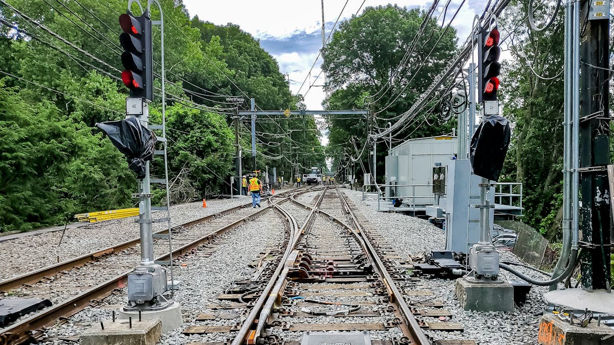 MBTA’s D Branch Track and Signal Replacement project wraps up | Mass ...