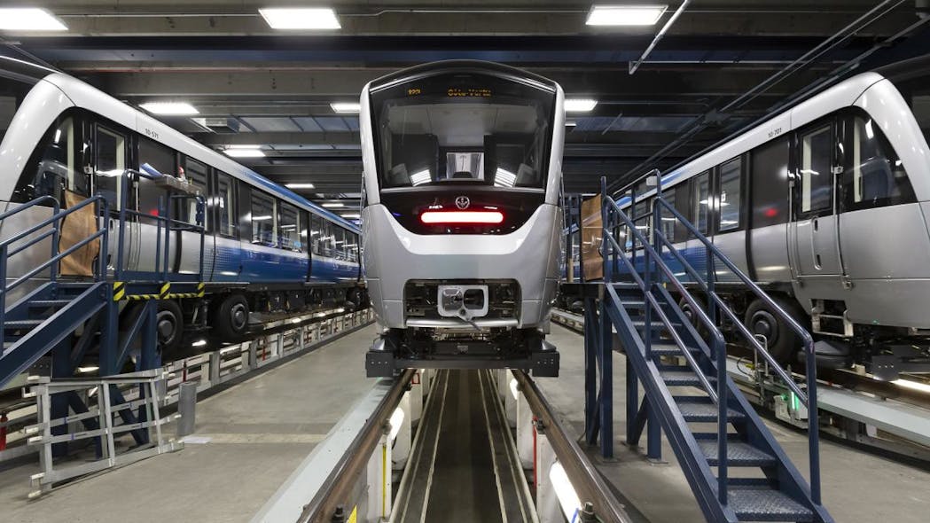 Final AZUR train commissioned into STM’s fleet | Mass Transit