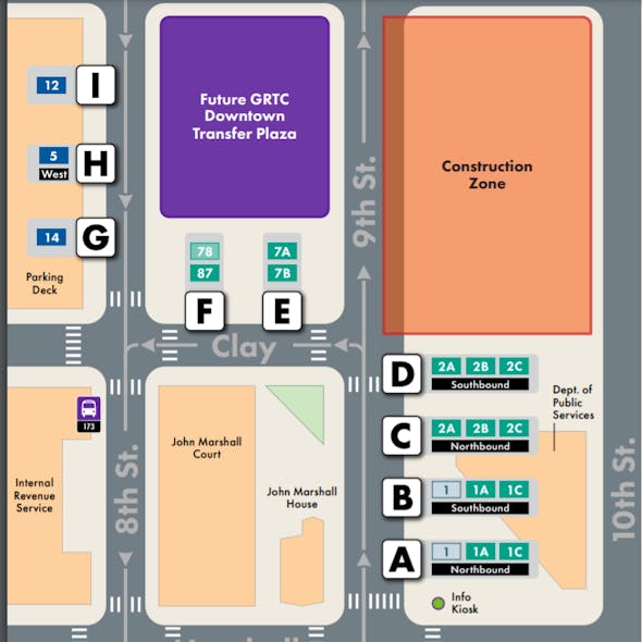GRTC prepares for Downtown Transfer Plaza update | Mass Transit