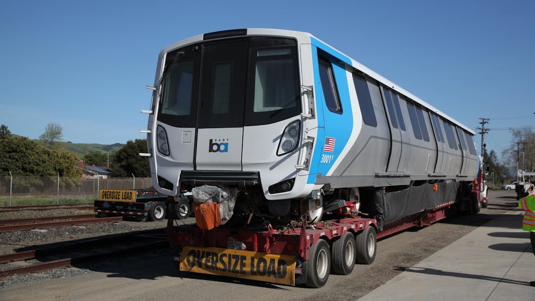 BART restarts delivery of its Fleet of the Future rail cars | Mass Transit